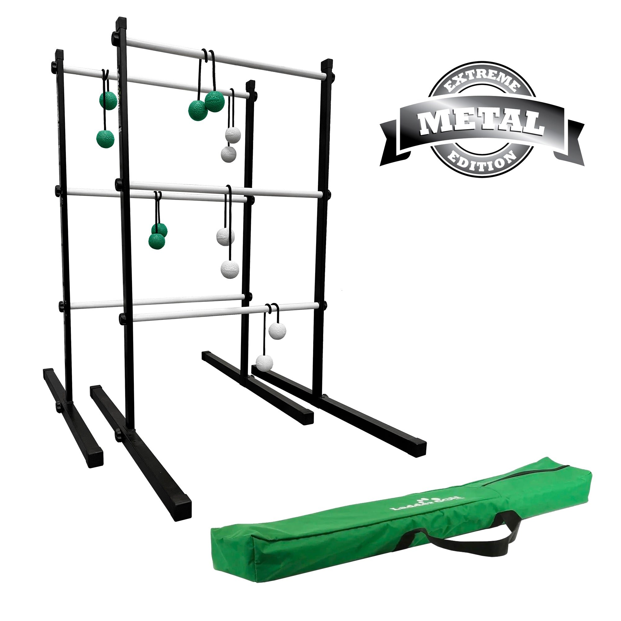 Ladder Golf® Extreme Metal Edition Ladder Ball Game – Vivere Europe BV